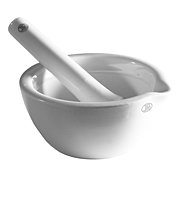 Mortar & Pestle Combo: Capacity 500mL